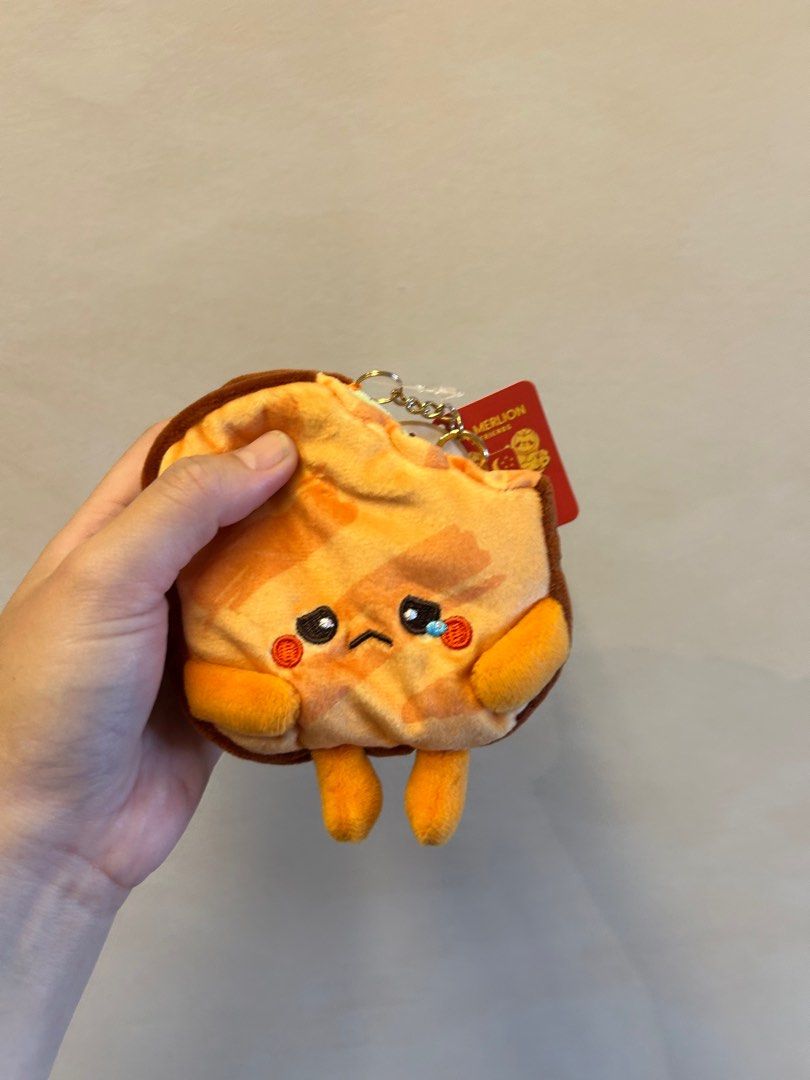 Authentic Mr Merlion hawker fest soft toy plush plushie keychain bag ...