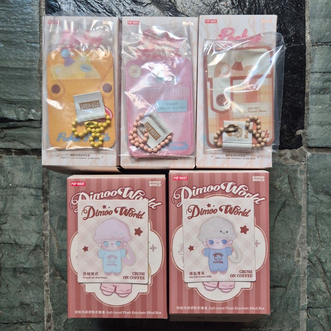 Baby Molly Pocket Friends Series Vinyl Plush Pendant Dimoo Crush on ...