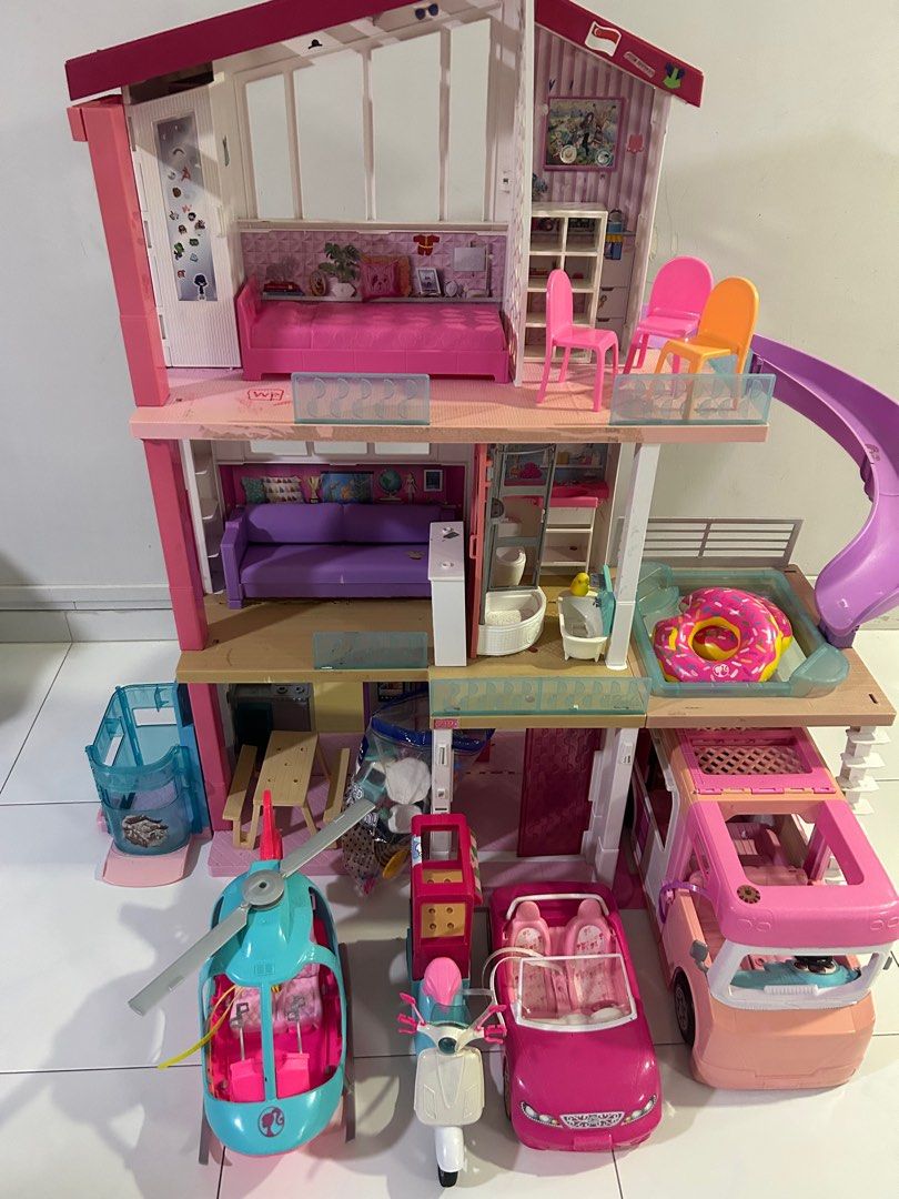 Barbie Dreamhouse with Accessories, Hobbies & Toys, Toys & Games on ...