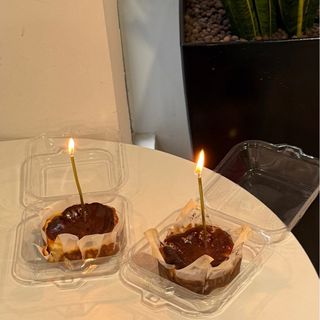 Mini Burnt Basque Cheesecake Cupcakes, Food & Drinks, Homemade Bakes on ...