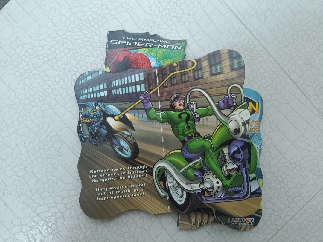 Batman and Spider-Man kids books, Hobbies & Toys, Memorabilia ...