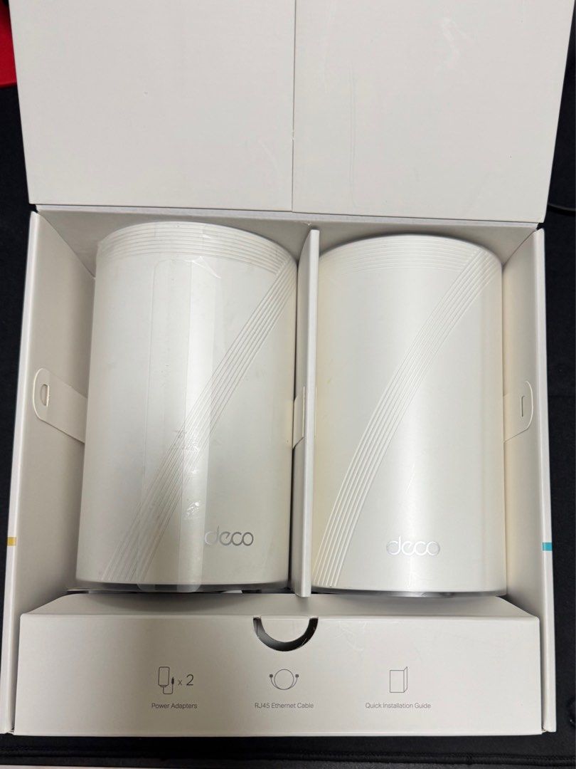 BE65 2-pack 2.5Gbps TP-Link Deco BE11000 Whole Home Mesh Wi-Fi 7 System ...