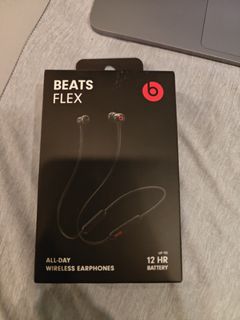 Beats Flex – All-Day Wireless Earphones - Smoke Gray, Audio, Headphones ...
