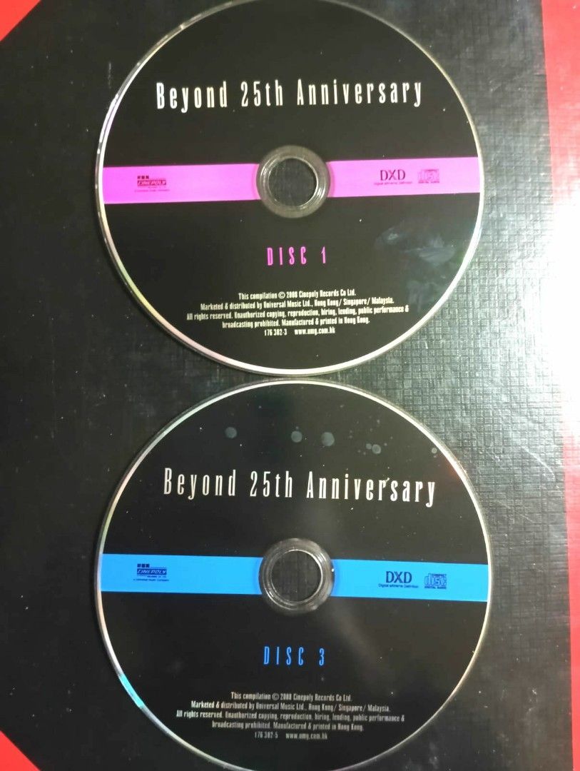 Beyond 25週年紀念版 凈碟2CD $40 FOR 2 不散賣 收錄43首歌曲 /2008年 新藝寶, 興趣及遊戲, 音樂、樂器 & 配件, 音樂與媒體 - CD 及 DVD ...