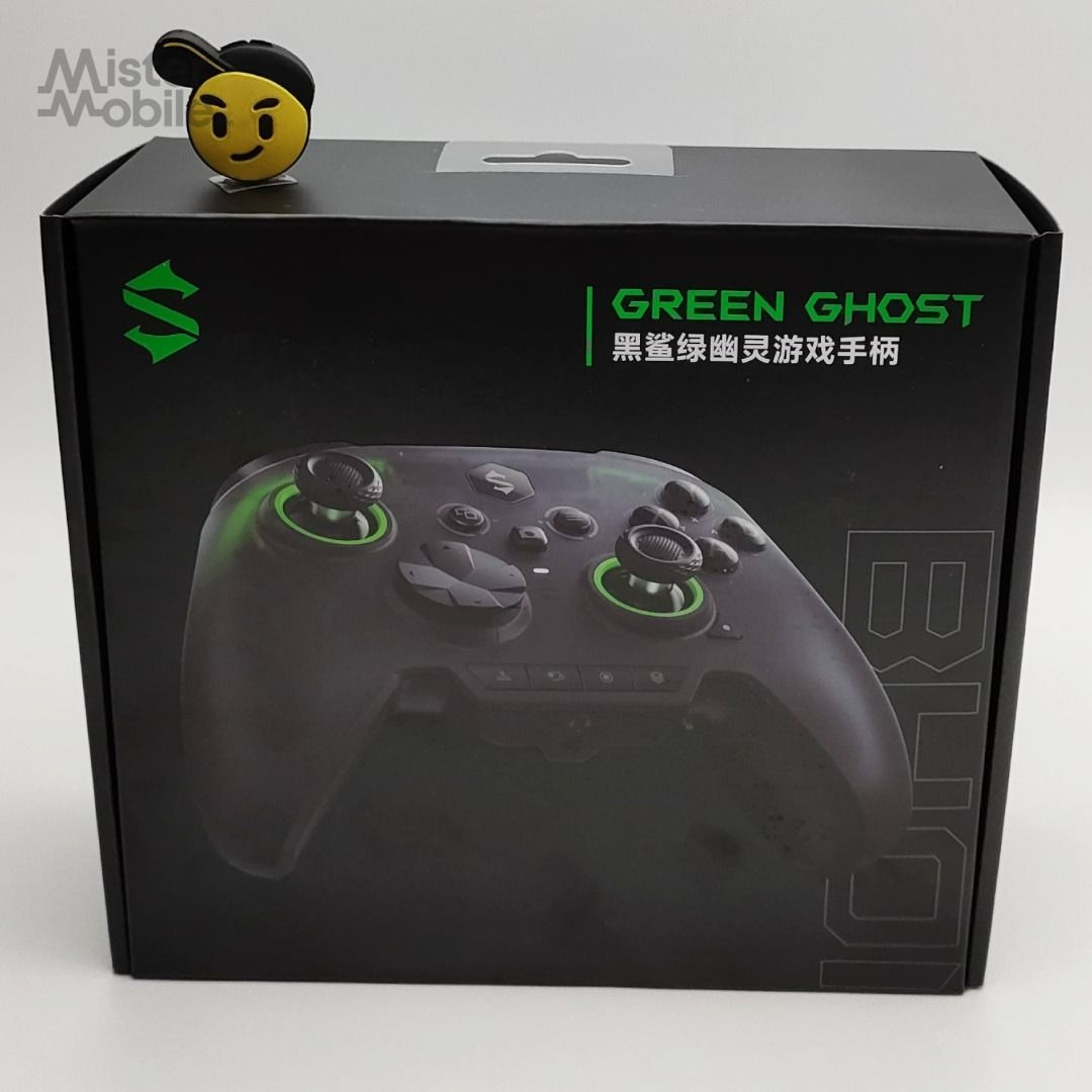 Black Shark Green Ghost Gamepad Black Local New Set, Video Gaming ...
