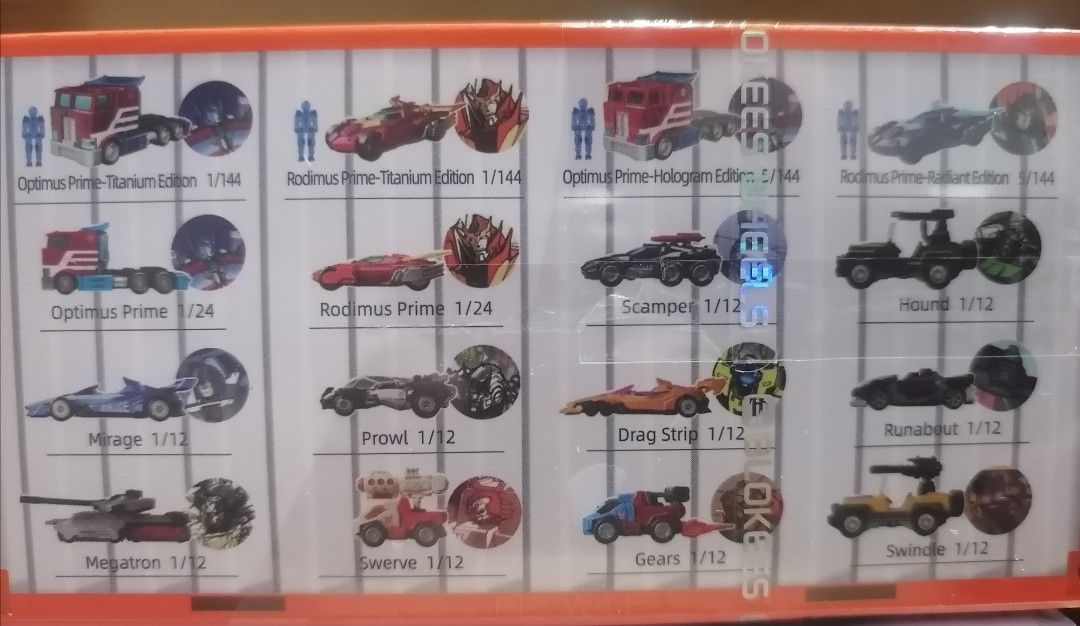 Blokees Wheels | Transformers C01 Roll Out! Swindle - Un-assembled and ...
