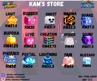 Blox Fruit Permanent Fruits - Ice, Portal, Spirit, Dough, Buddha, Video ...