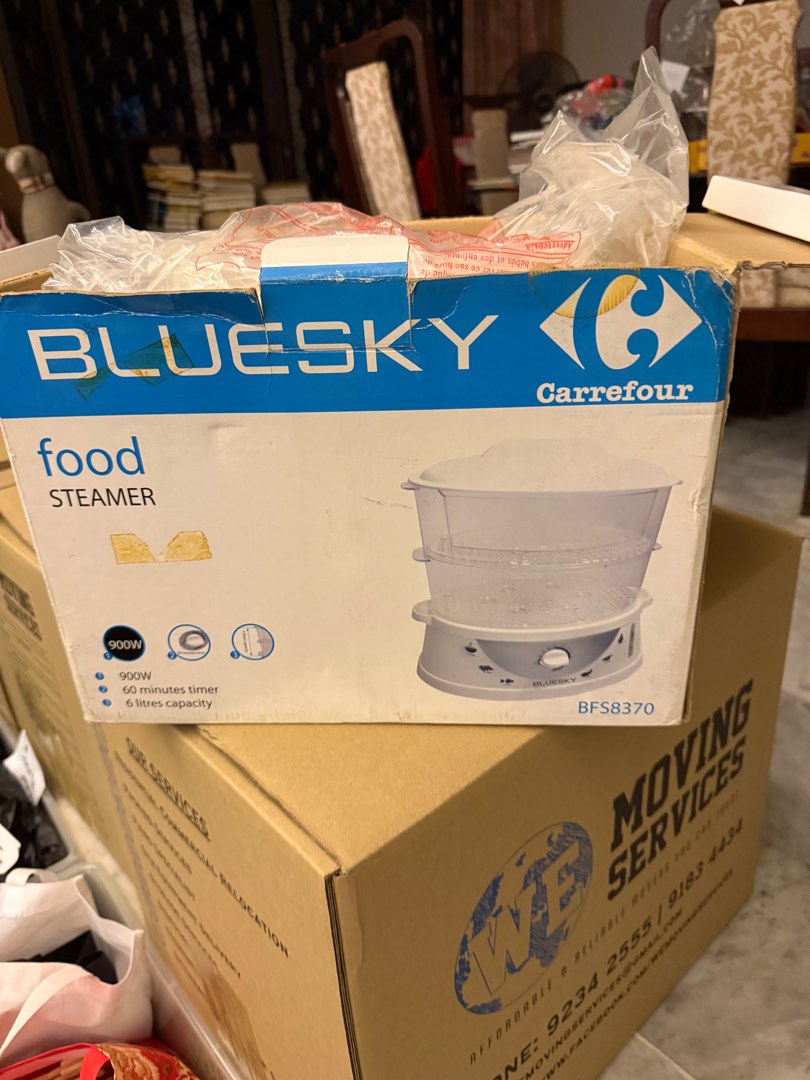 Bluesky Carrefour Food Steamer BFS8370, TV & Home Appliances, Kitchen ...