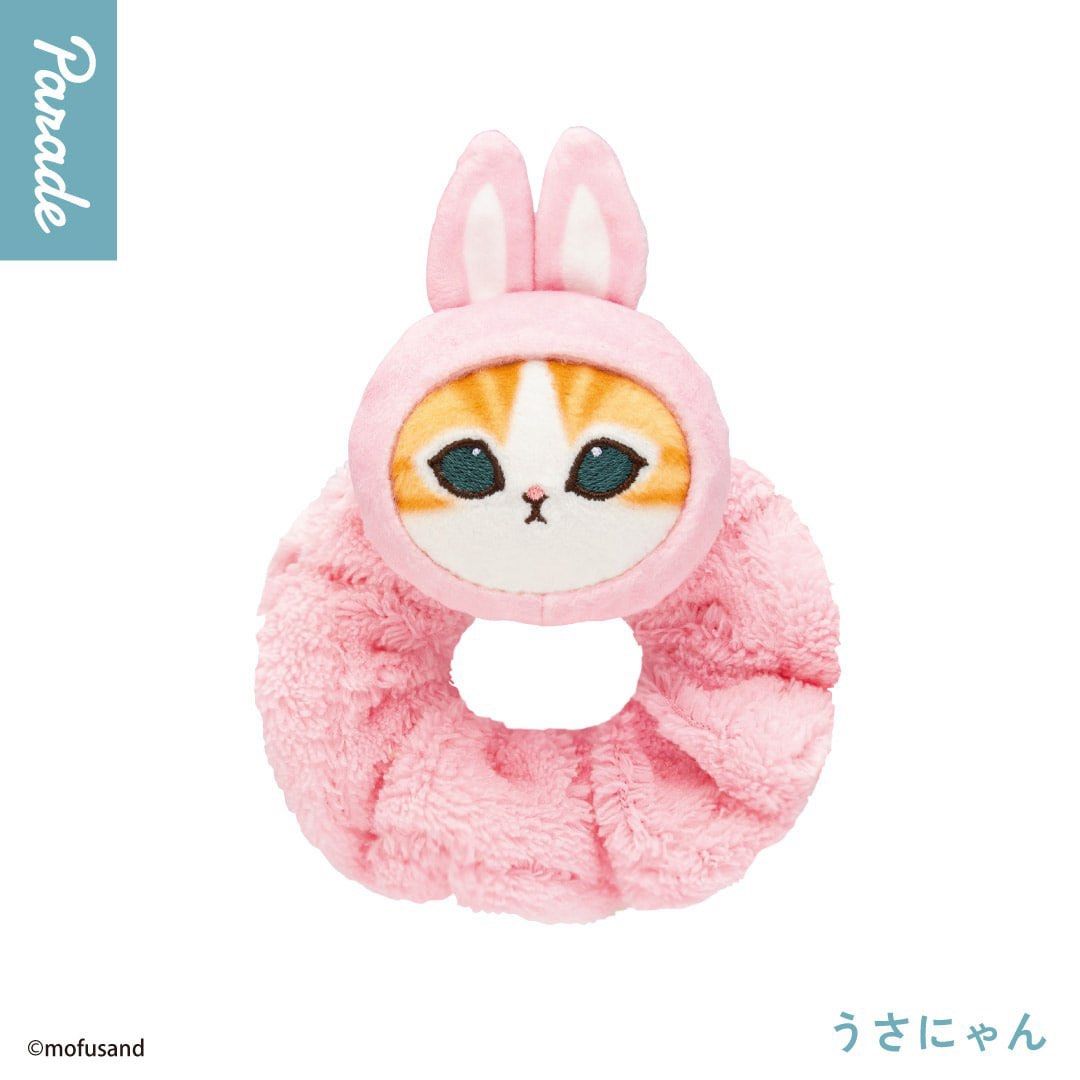 BNIB Mofusand Plush Hair Scrunchie Blind Box - Japan authentic - rabbit ...