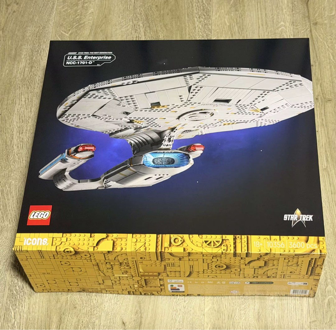 [BRAND NEW] Lego 10356 Star Trek: U.S.S. Enterprise NCC-1701-D ...