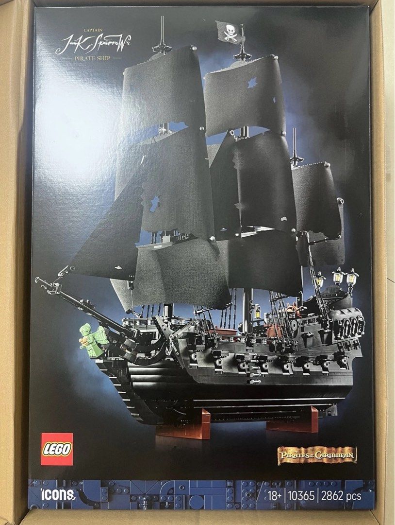 [BRAND NEW] Lego 10365 Captain Jack Sparrow's Pirate Ship, Hobbies ...