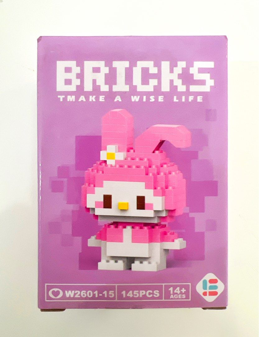 BRICKS My Melody Building Block Set, Hobbies & Toys, Toys & Games on ...