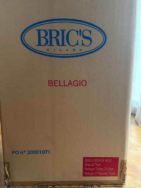 Bric's Bellagio 27" Spinner Trunk - Black, Hobbies & Toys, Travel ...