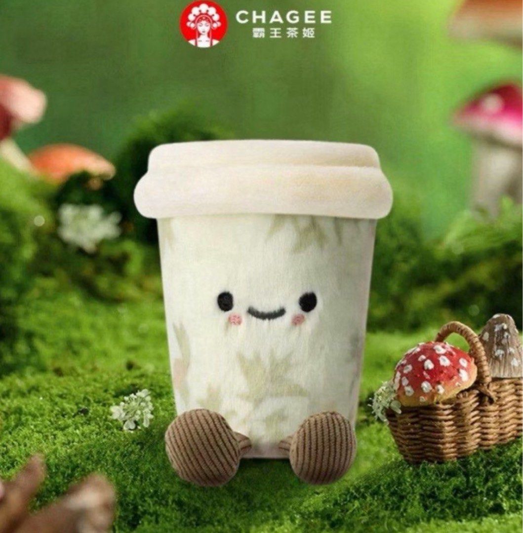 Bubble tea chagee plush keychain, Hobbies & Toys, Toys & Games on Carousell