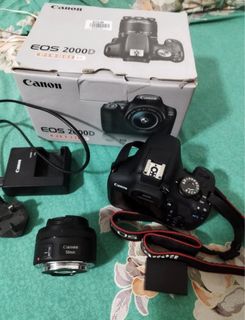 Canon EOS 600D DSLR Camera with Lenses, Photography, Cameras on Carousell