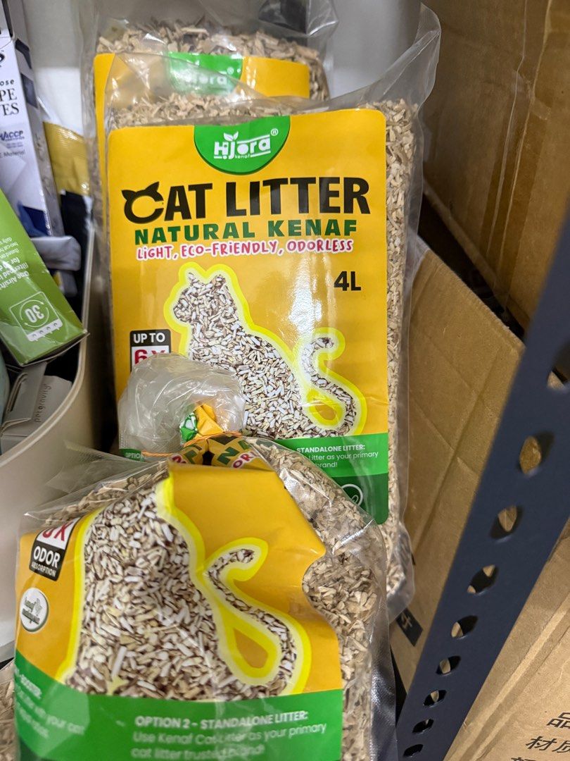 Carbon Cat Litter, Tofu and Natural Kenaf Cat Litter, Pet Supplies ...