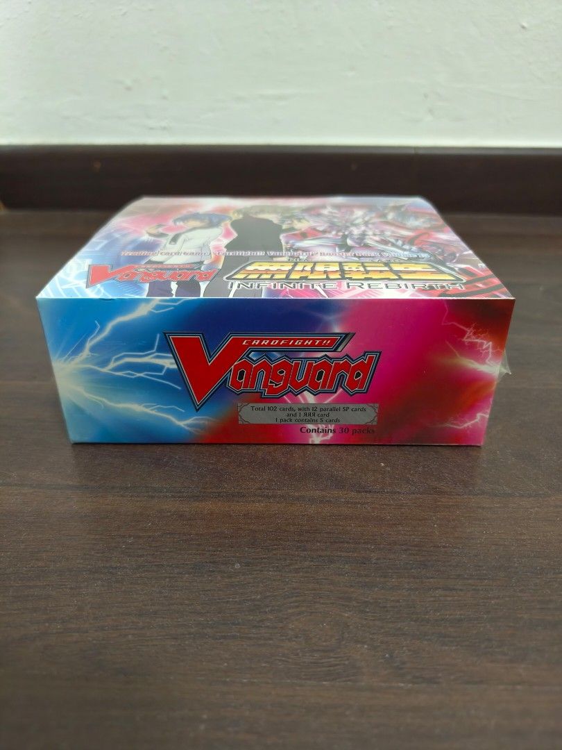 Cardfight!! Vanguard VGE – BT15 Infinite Rebirth Booster Box English ...