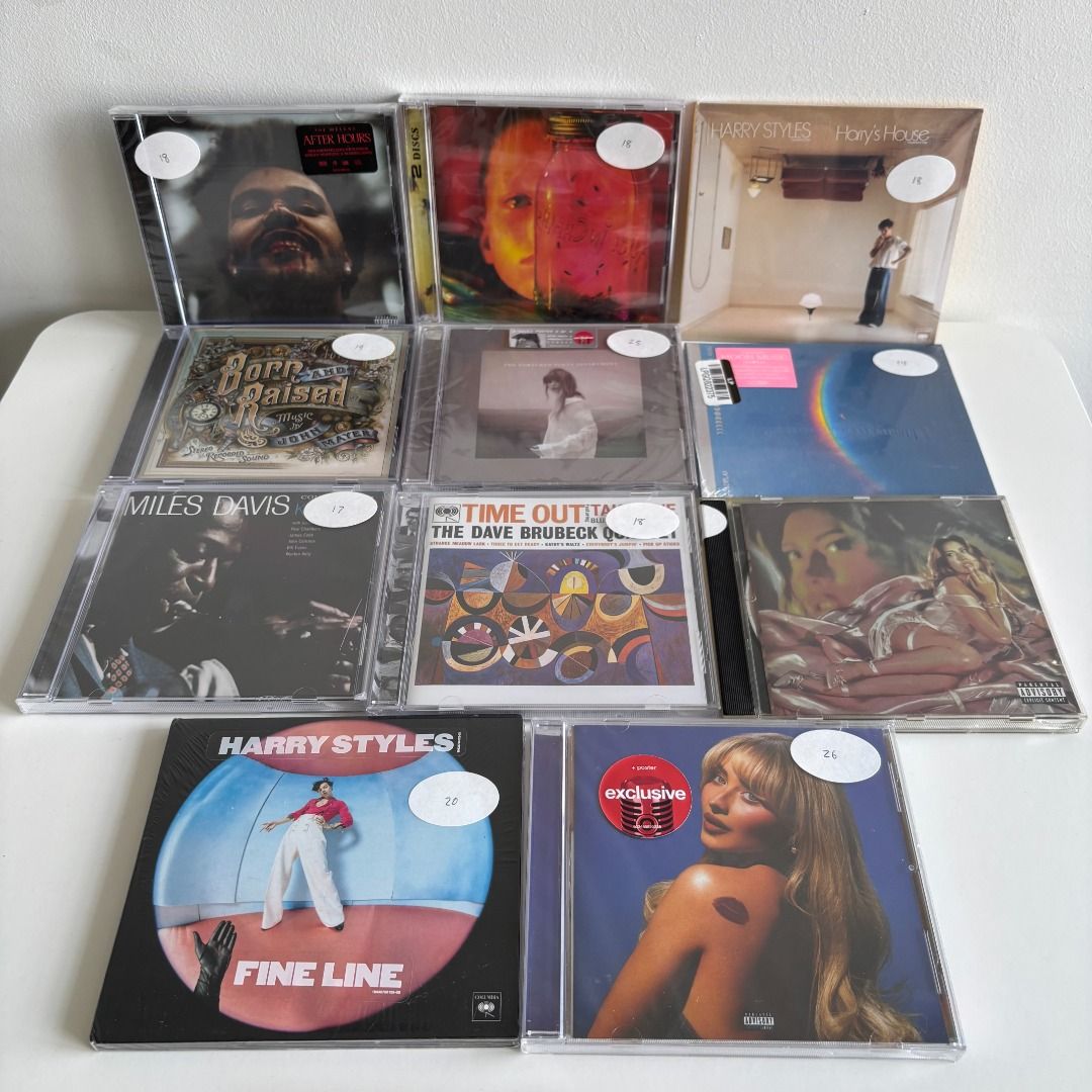 Cd lot alice in chains harry styles john mayer taylor swift coldplay ...