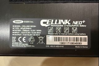 Cellink NEO6 Rechargeable Li-FePO4 Battery, Car Accessories ...