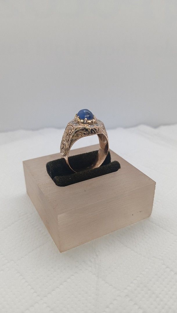 cincin suasa batu nilam ceylon buatan tangan, Luxury, Accessories on ...
