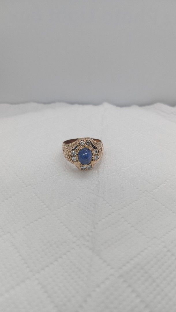 cincin suasa batu nilam ceylon buatan tangan, Luxury, Accessories on ...