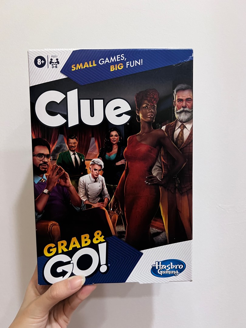Clue Grab & Go! Board Game, Hobbies & Toys, Toys & Games on Carousell