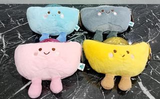 2026 CNY Cute Gold 元宝 Coin 来财 Plushie sofa cushion - 36x28cm, Hobbies ...