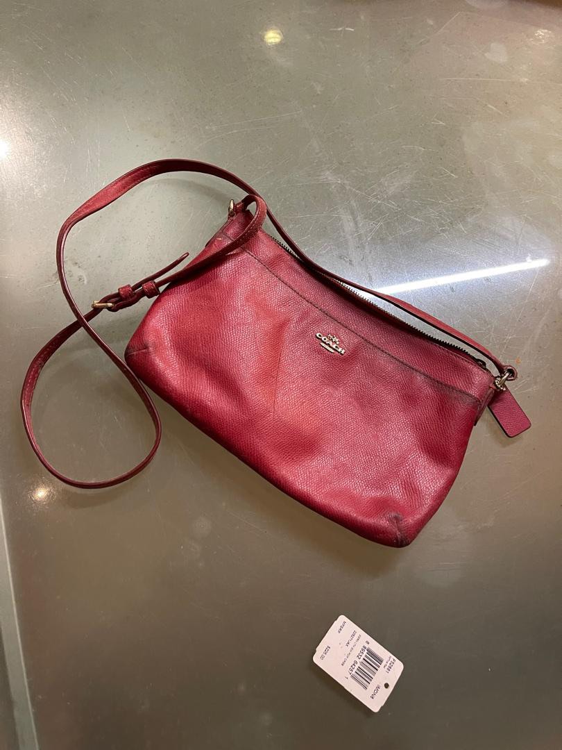 Coach Red Crossbody Bag, Women's Fashion, Bags & Wallets, Cross-body ...