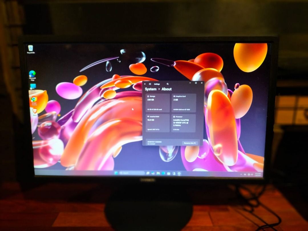 Desktop PC with Monitor, Keyboard, and Mouse, Computers & Tech ...