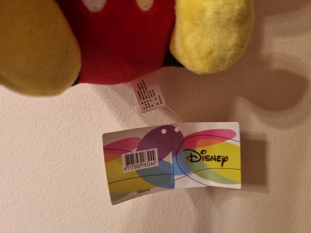 Disney Mickey Mouse Plush Toy, Hobbies & Toys, Toys & Games on Carousell