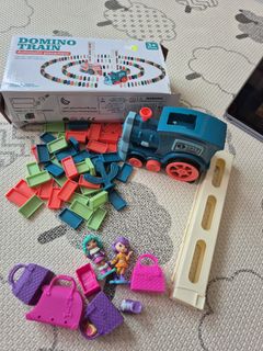 Castle Train Domino Set, Hobbies & Toys, Toys & Games on Carousell
