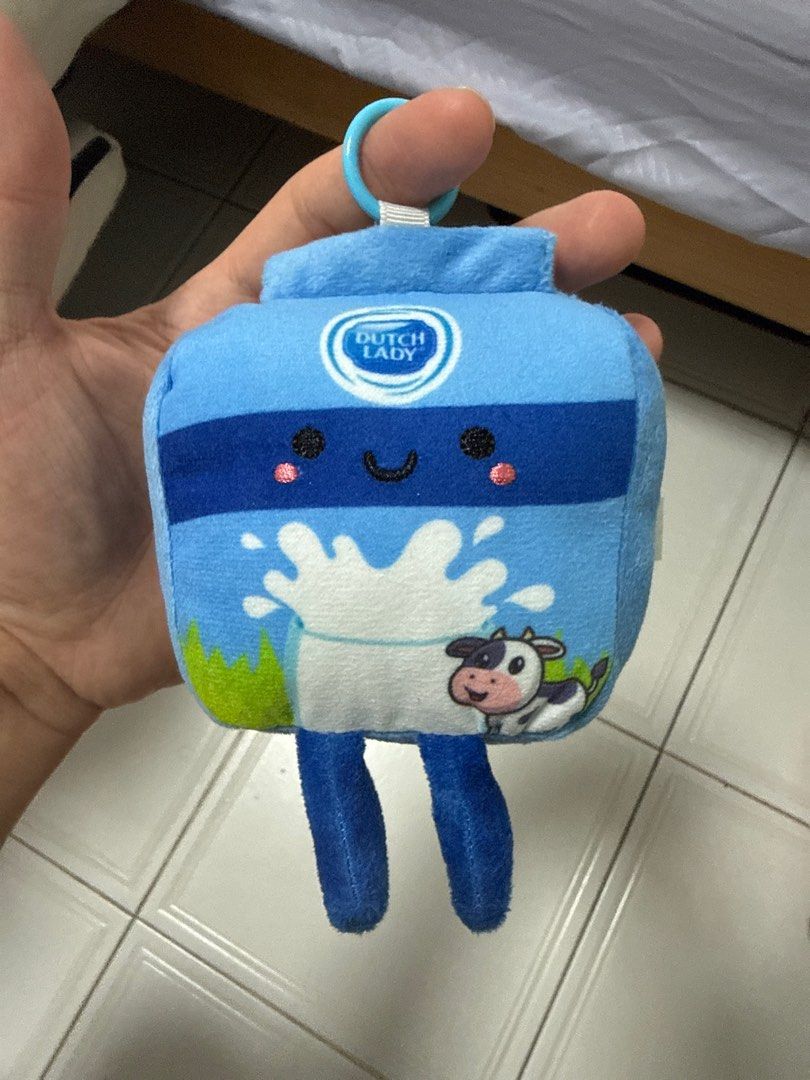 Dutch Lady Milk Carton Plush Toy (Mystery Version), Hobbies & Toys ...