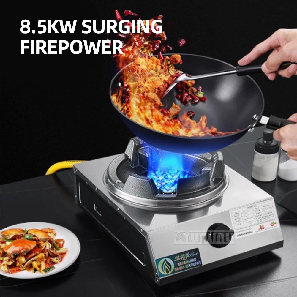 Energy-saving Double Stove Fierce Fire Stove Liquefied Gas Natural Gas ...