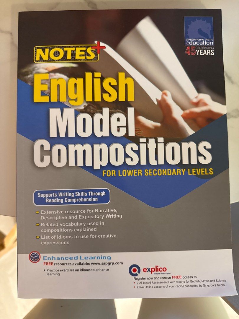 English Model Compositions for Lower Secondary Levels, Hobbies & Toys ...