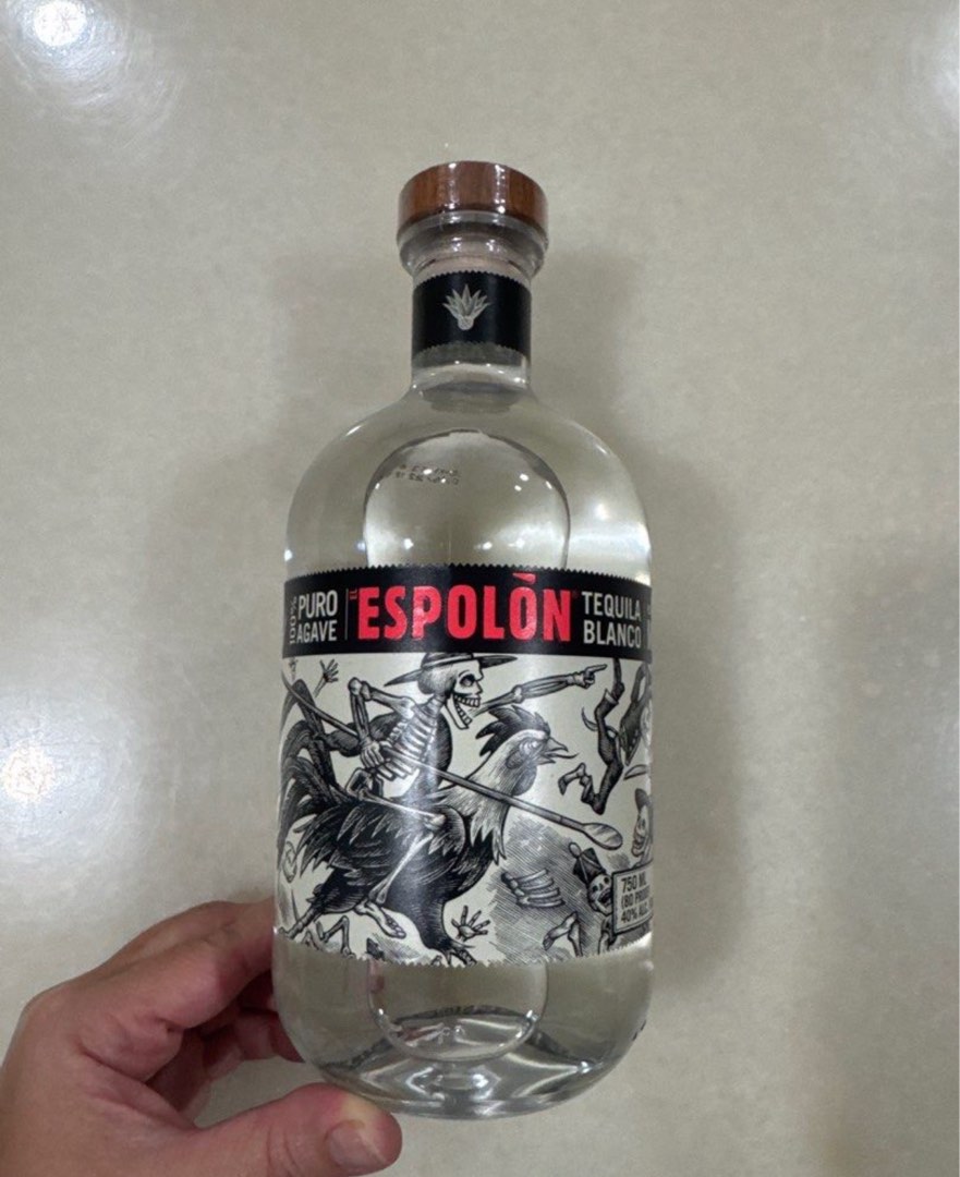 Espolon Blanco Tequila 1L, Food & Drinks, Alcoholic Beverages on Carousell