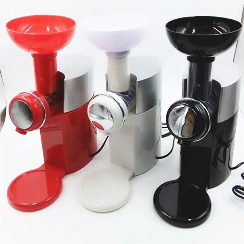 EU/AU/UK 220V Fruit Ice Cream Machine Big Boss Swirlio Automatic Frozen ...