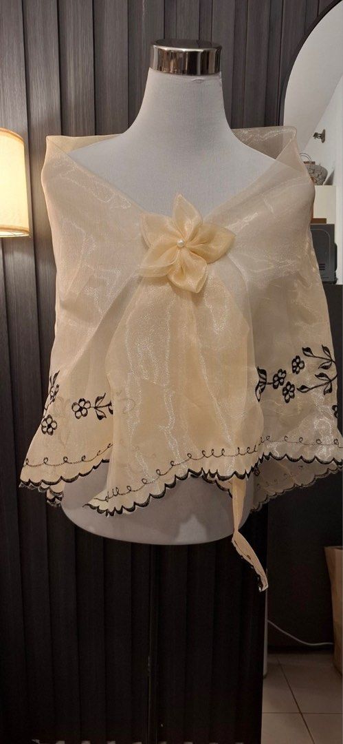 Filipiniana Alampay and Tops, Women's Fashion, Tops, Others Tops on ...