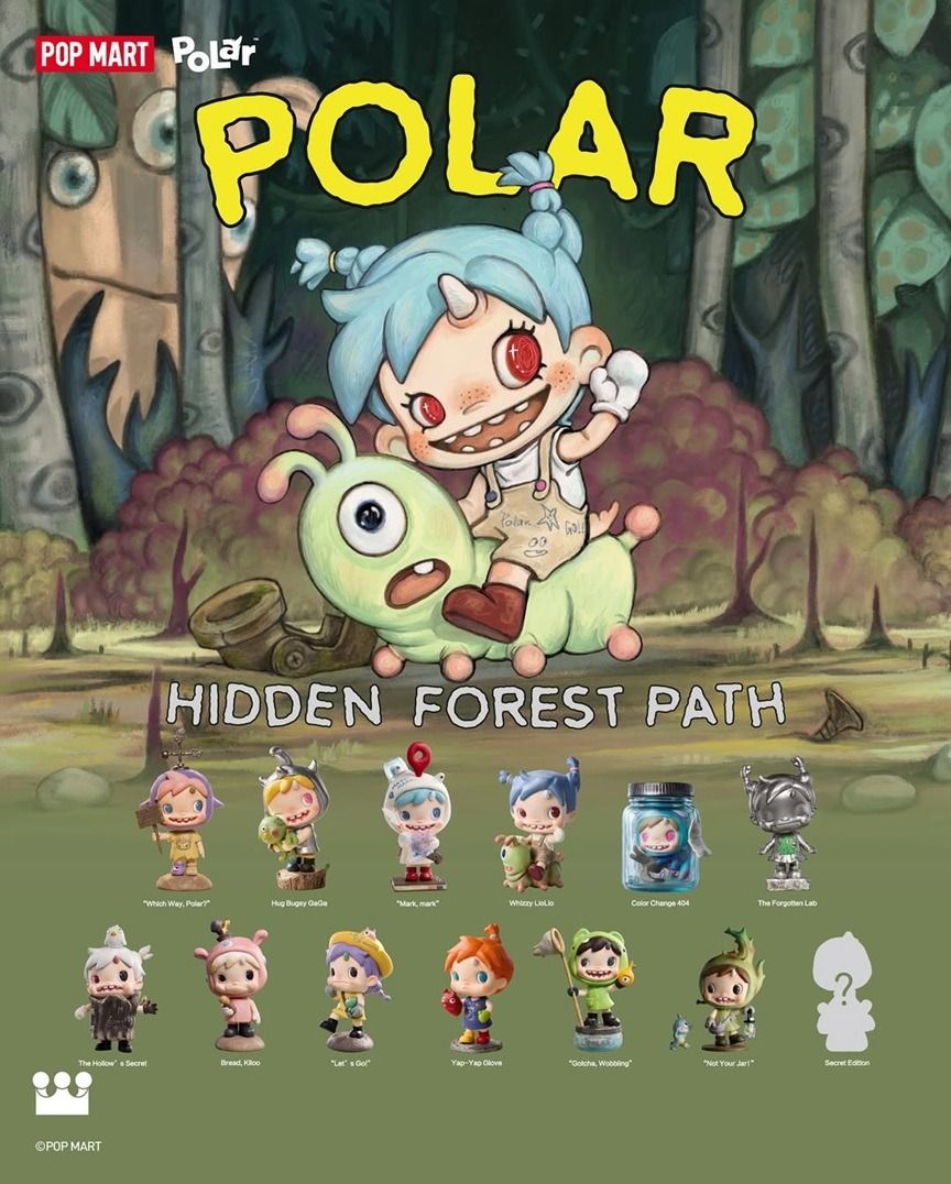 [Free Delivery] POP MART: Hello Polar Season 2 Hidden Forest Path ...