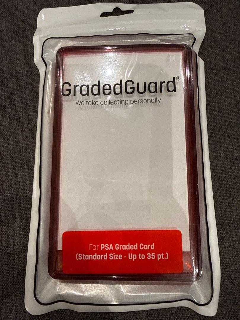 Graded Guard PSA Case - Ruby (Jewel), Hobbies & Toys, Toys & Games on ...