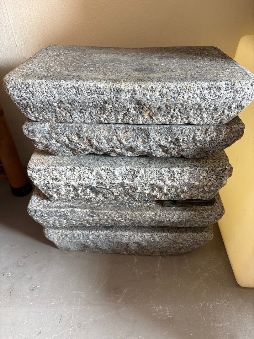 Granite Stone Blocks , Furniture & Home Living, Gardening, Gardening ...