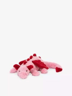(BNWT) Jellycat Little Pink Dragon, Hobbies & Toys, Toys & Games on ...