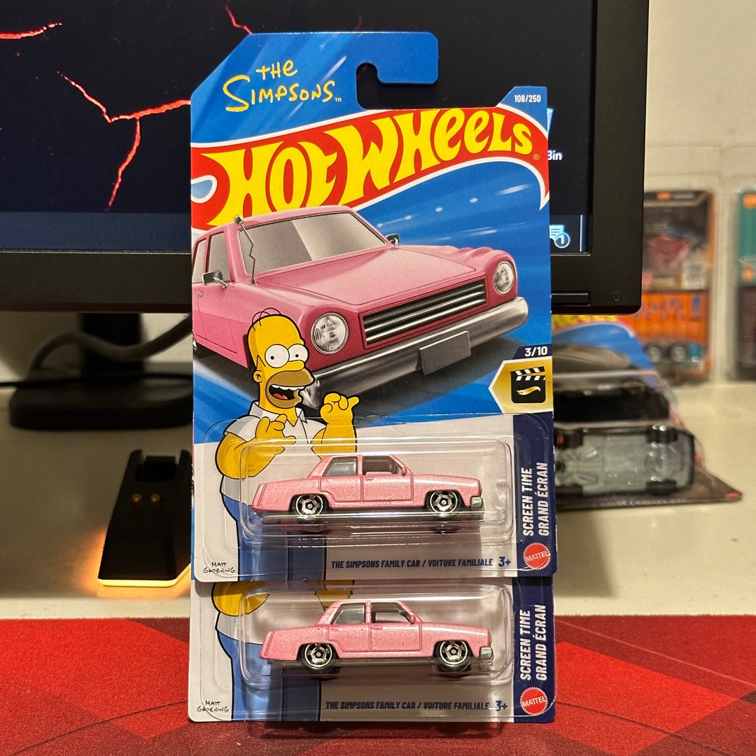 Hot Wheels The Simpsons Family Car, Hobbies & Toys, Toys & Games on ...