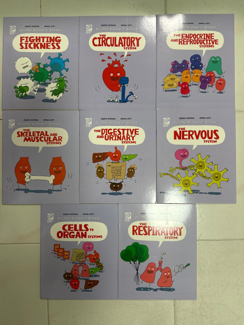 Human Body Science Books Set, Hobbies & Toys, Books & Magazines ...