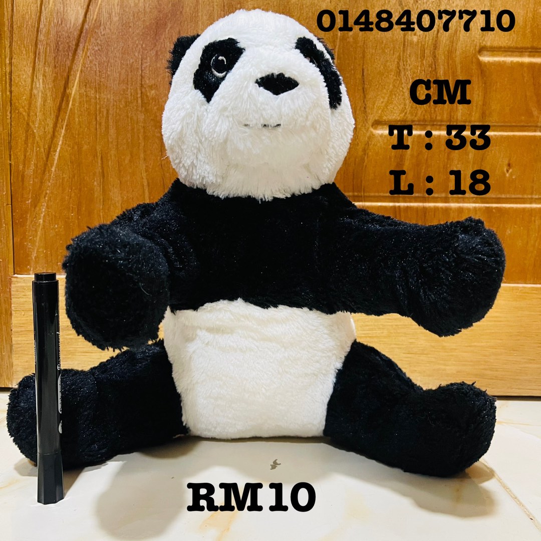IKEA KRAMIG PANDA PLUSH TOY, Hobbies & Toys, Toys & Games on Carousell