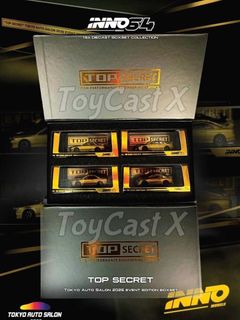 INNO64 Tokyo Auto Salon 2026 Exclusive TOP Secret Toyota Supra A80 ...