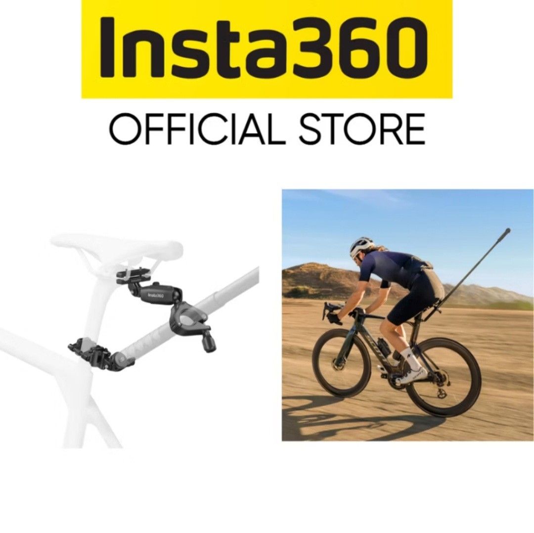 Insta360 Bike Seat Rail Mount, Sports Equipment, Bicycles & Parts, Parts & Accessories on Carousell