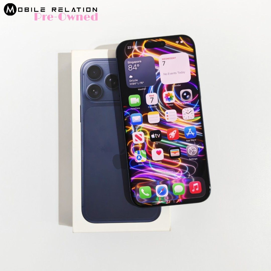 iPhone 17 Pro Max 256GB Deep Blue, Mobile Phones & Gadgets, Mobile ...