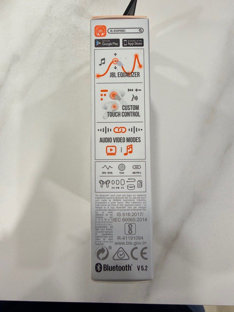 JBL Wave Beam True Wireless Earbuds - White, Audio, Earphones on Carousell