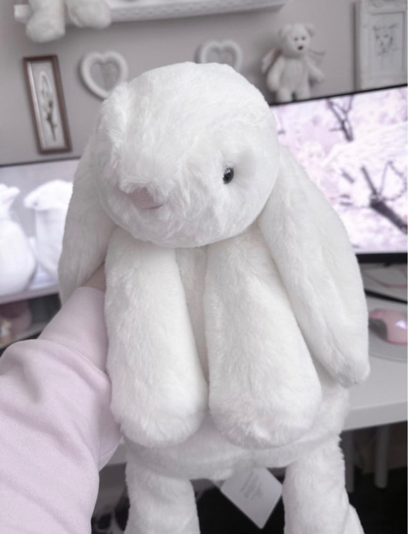 Jellycat Huge Smudge Bunny The White Company, Hobbies & Toys, Toys ...