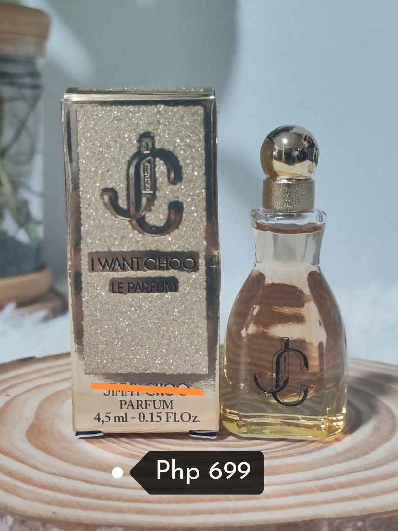 Mini Jimmy Choo I Want Choo Le Parfum, Beauty & Personal Care ...